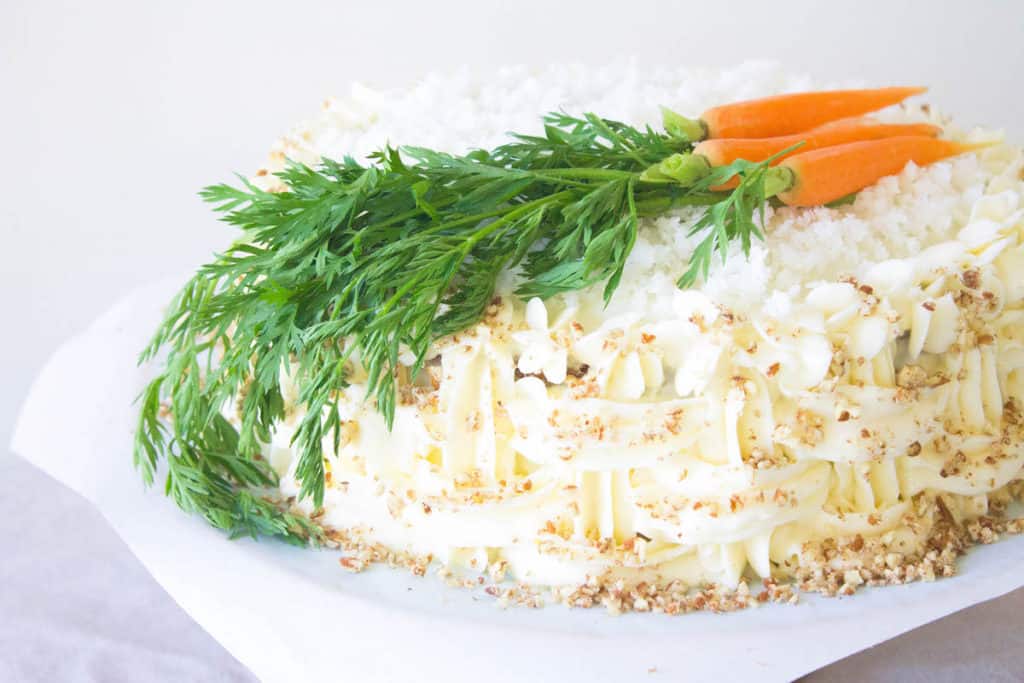 Carrot Cake with Cream Cheese Frosting - Mon Petit Four®