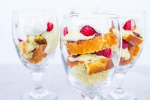 Orange Raspberry Trifle - Mon Petit Four®