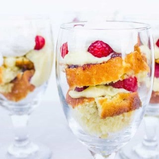 Orange Raspberry Trifle - Mon Petit Four®