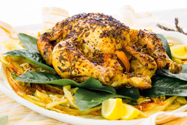 Roast Chicken French-Style (Poulet Roti) - Mon Petit Four®