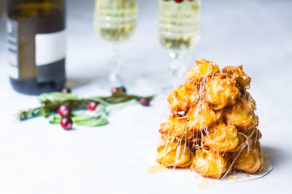 Croquembouche Recipe | Cream Puff Tower (Profiterole) - Mon Petit Four