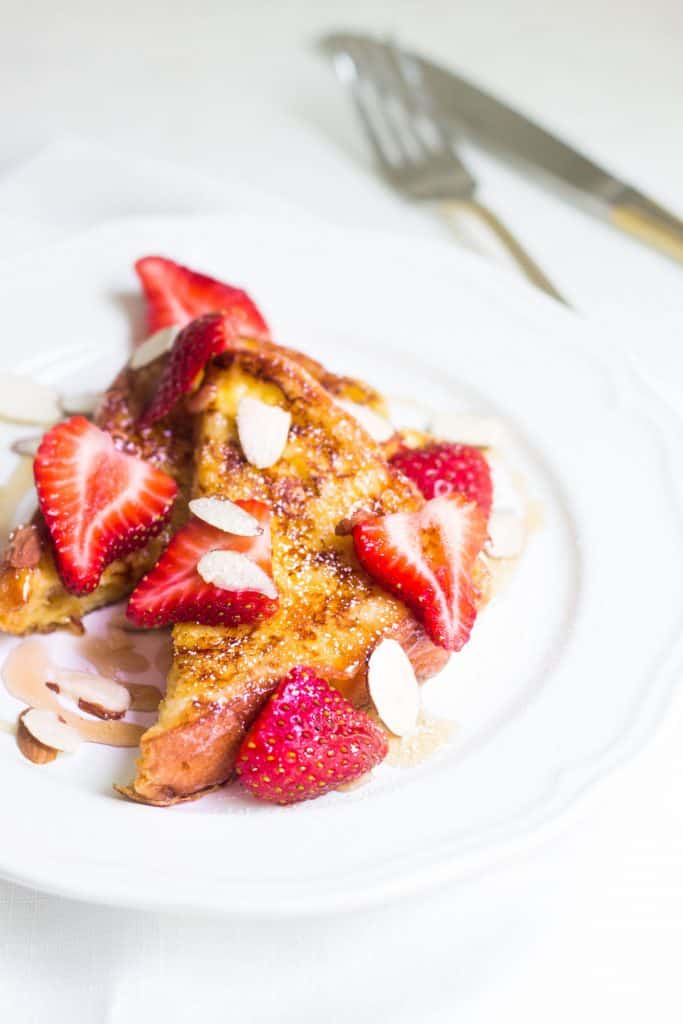 Pain Perdu Recipe with Fresh Strawberries - Mon Petit Four