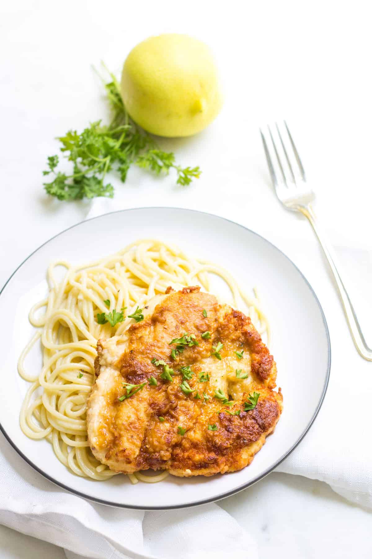Chicken Meunière (Chicken with Lemon-Butter Sauce) - Mon Petit Four®