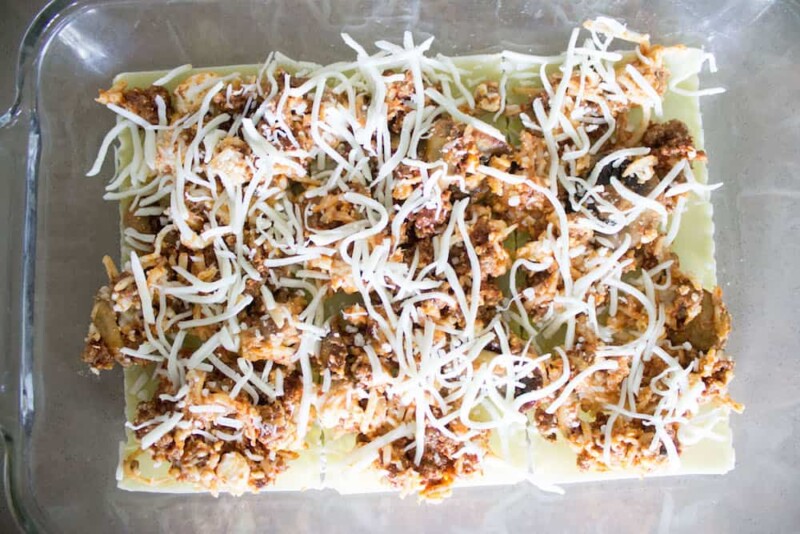 Easy Beef Lasagna (no runny filling!) - Mon Petit Four®