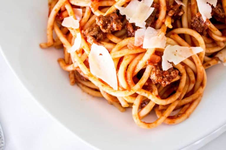 Simple Bolognese Recipe for an Easy Weeknight Dinner - Mon Petit Four®