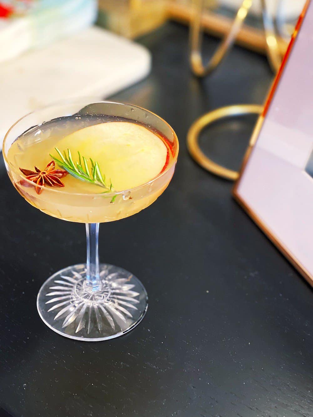 Spiced Apple Cider Cocktail Recipe - Mon Petit Four®